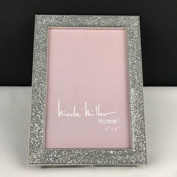Nicole Miller | Accents | Nicole Miller Last One Silver Sparkle Picture ...